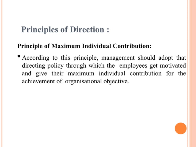 engineering Principles of management DIRECTING.pptx | Free Download
