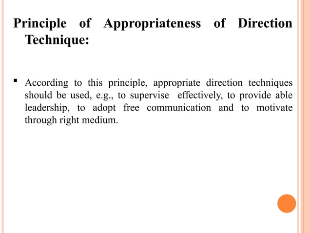 engineering Principles of management DIRECTING.pptx | Free Download