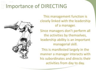Directing | PPT
