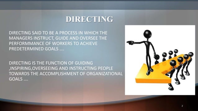 Directing and managerial leadership | PPTX