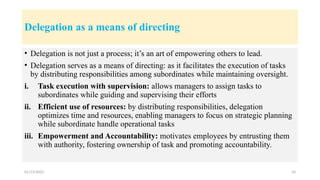 Directing and Motivation - Public Health Service Management.pptx