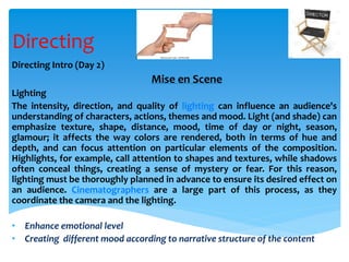 Directing Basic Day 1 - Day 2.pptx