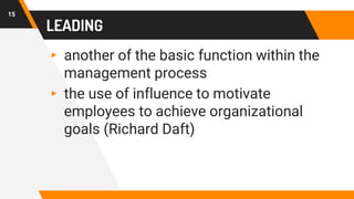 Directing, guiding, and leading | PPTX