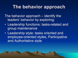 Directing implementation | PPT