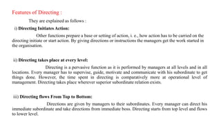 Directing ppt | PPTX