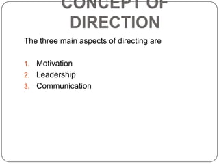 Direction | PPTX