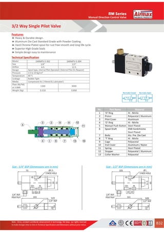 directional control valve | PDF