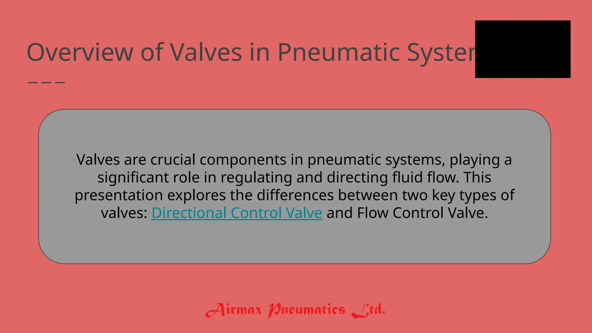Directional Control Valves vs. Flow Control Valves_ Key Differences | PPTX