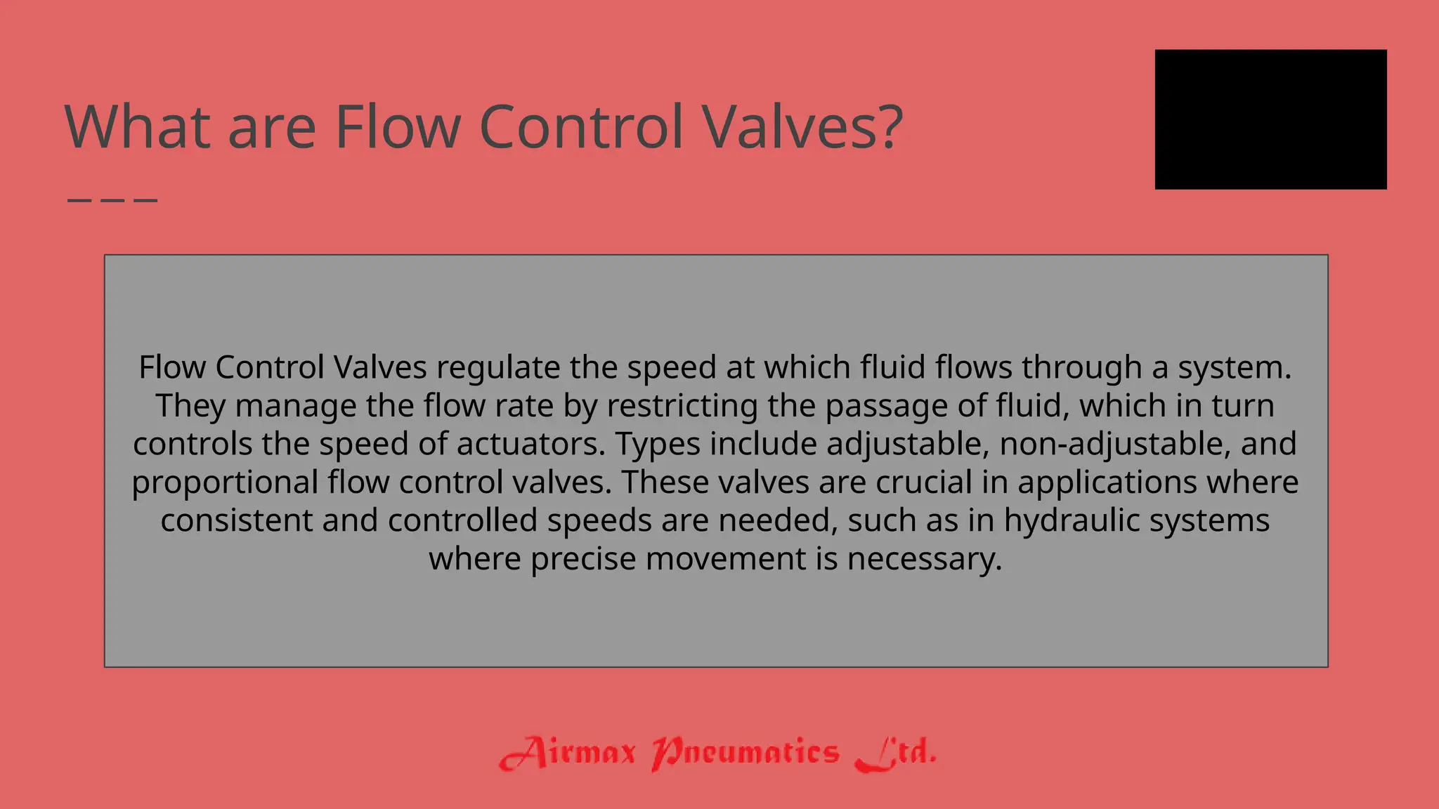 Directional Control Valves vs. Flow Control Valves_ Key Differences | PPTX