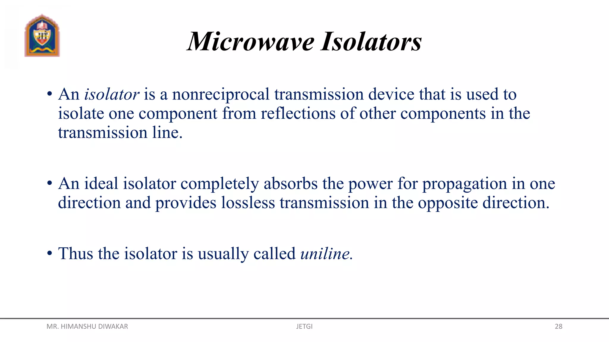 Directional couplers 22 | PPTX