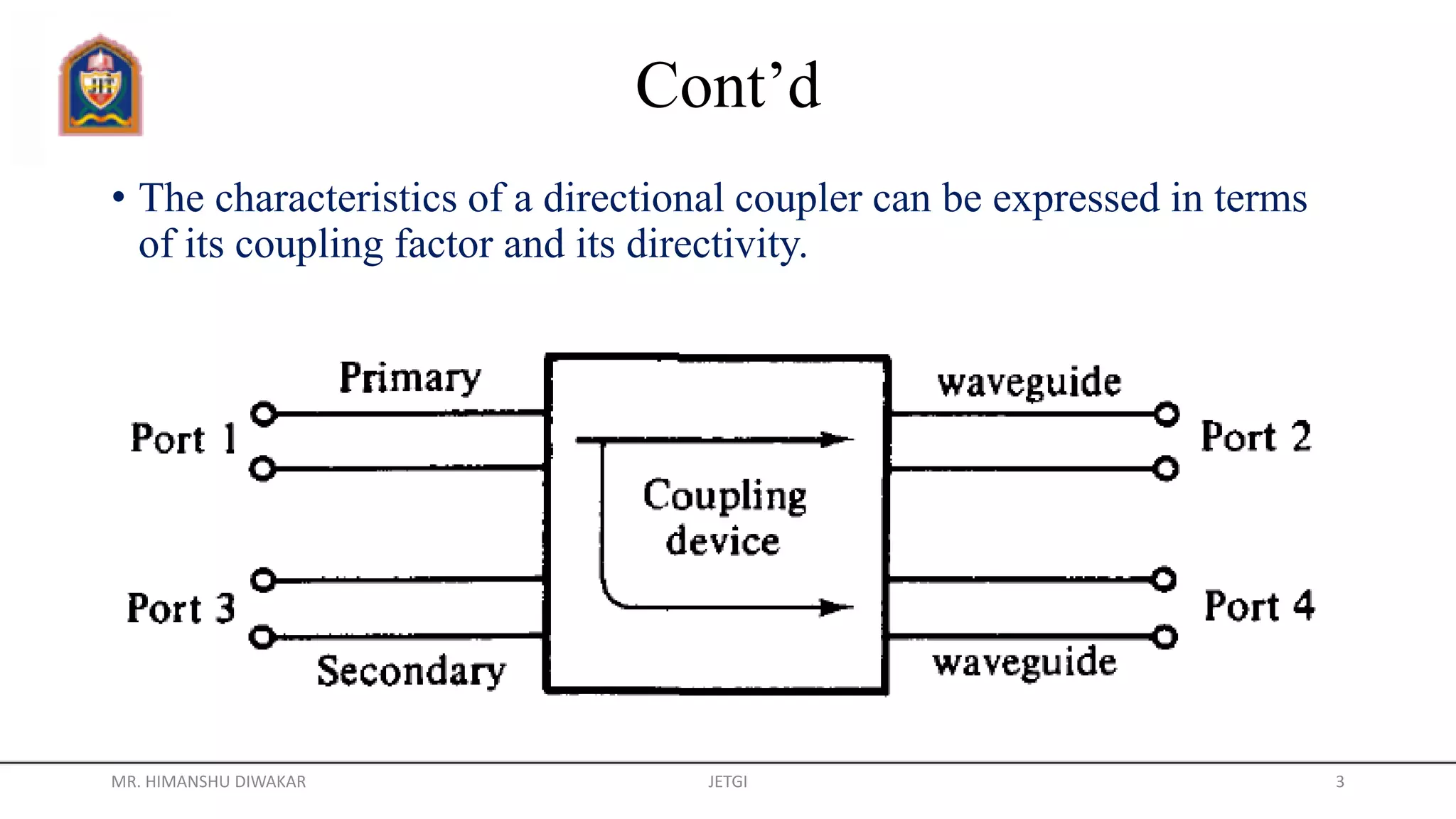 Directional couplers 22 | PPTX