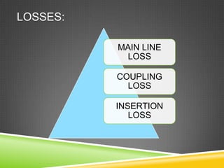 Directional couplers ppt for microwave engineering | PPTX