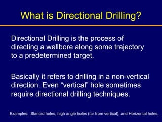 Directional drilling | PPT