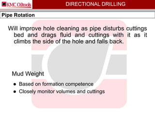 Directional Drilling, Hole Cleaning revised.ppt