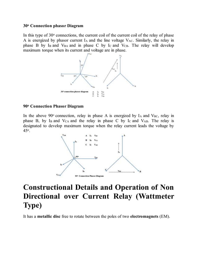 Directional over current relay | DOCX | Physics | Science