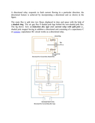Directional over current relay | DOCX | Physics | Science