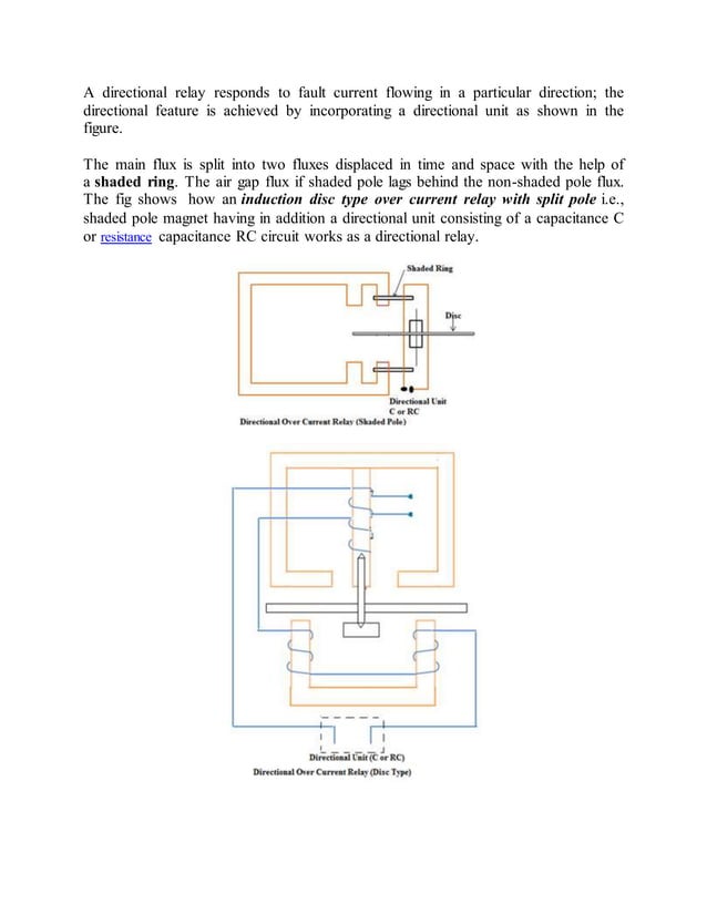 Directional over current relay | DOCX | Physics | Science