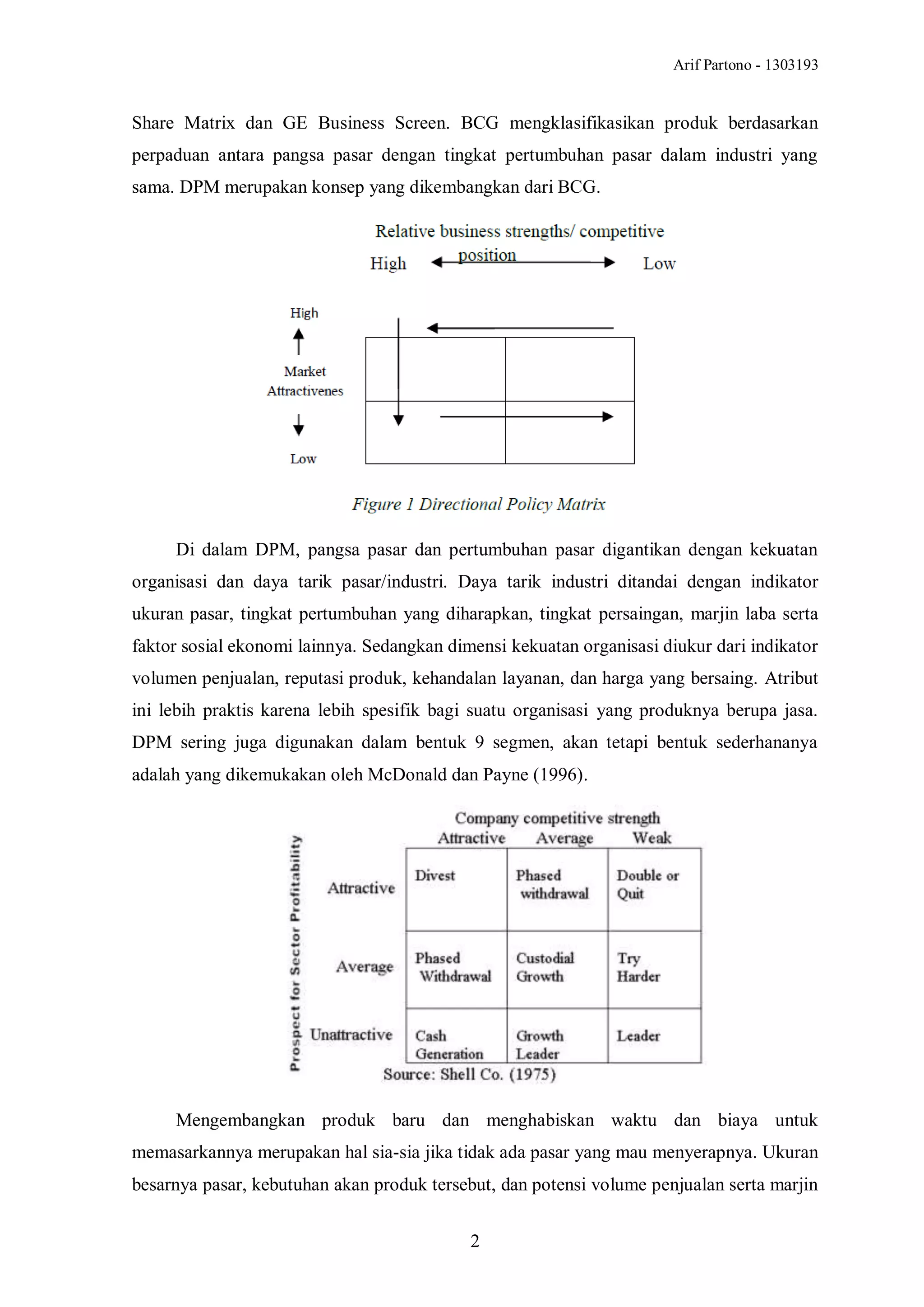 Directional position matrix | PDF