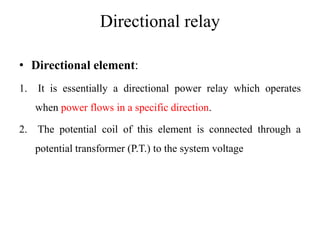 Directional relay & Differential relay.pptx