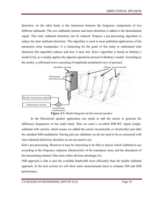Directional speaker | PDF