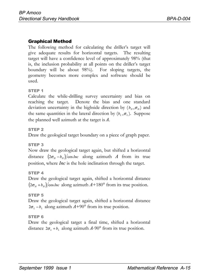 Directional survey hand book | PDF | Geography | Science