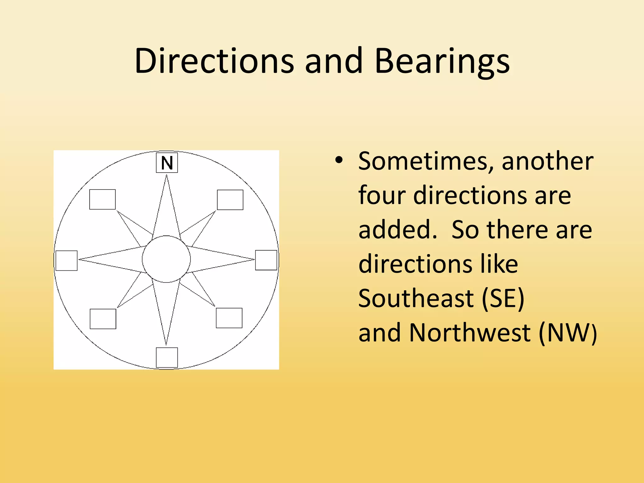 Direction and Bearings | PPTX | Technology & Computing