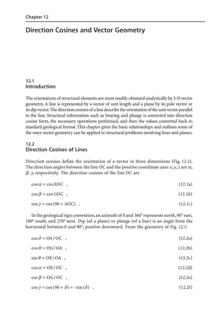 Direction cosines | PDF