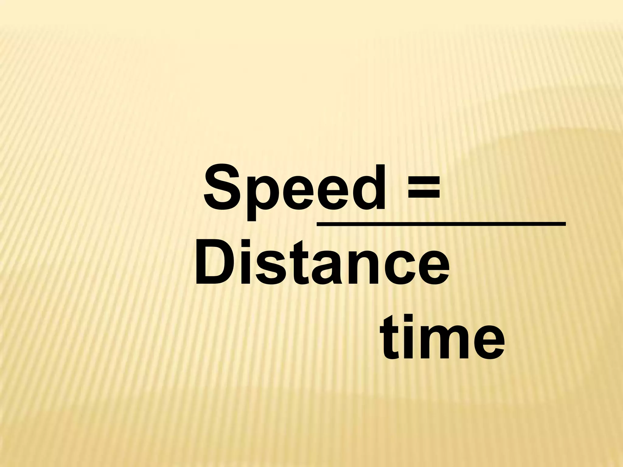 Direction, distance and time | PPTX