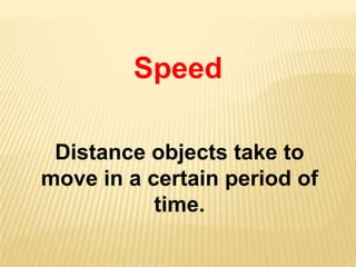 Direction, distance and time | PPTX
