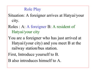 Asking for and giving Directions | PPT