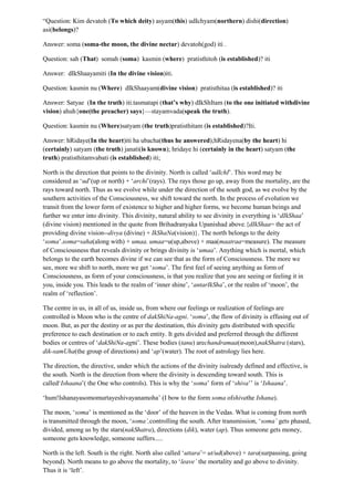 Directions and the Deities, Gestures of the Universal Consciousness | DOCX