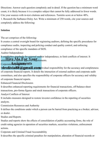 Directions Answer each question completely and in detail. If the qu.pdf