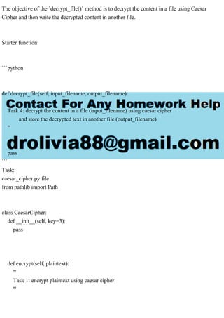 Directions# Caesar Cipher ImplementationYour task in this homew.pdf