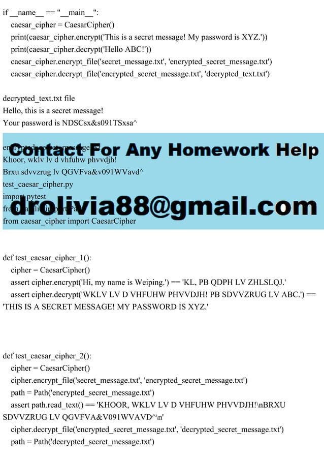 Directions# Caesar Cipher ImplementationYour task in this homew.pdf