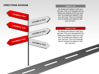 Directions Diagram Collection | PPT