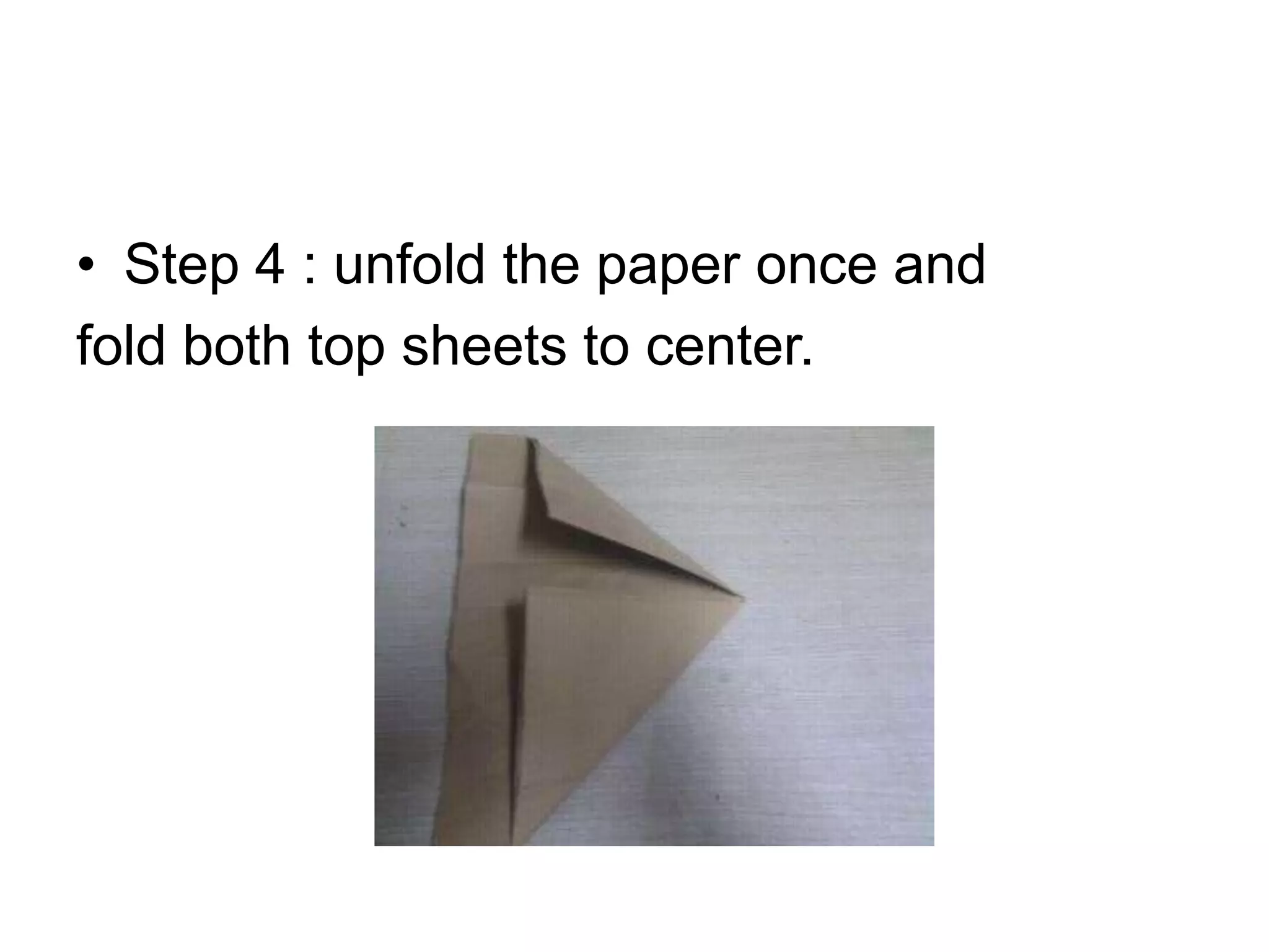 Directions for making a paper trash box | PPTX