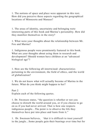 DirectionsIn the first part, each question should be answered.docx