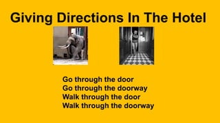 Directions in the hotel | PPTX