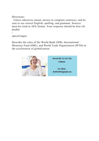 Directions Unless otherwise stated, answer in complete sentences.docx