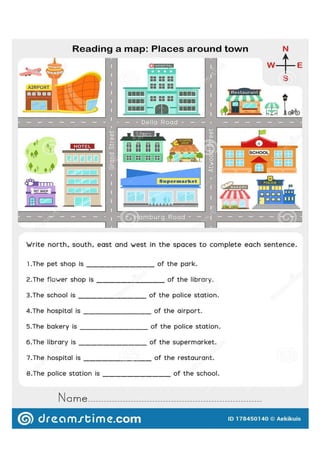 Direction worksheet | PDF