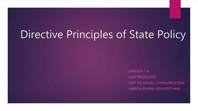 DIRECTIVE PRINCIPLES Fundamental Duties.pptx