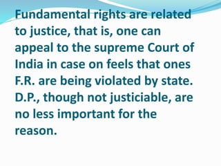 Directive principles of state policy | PPTX