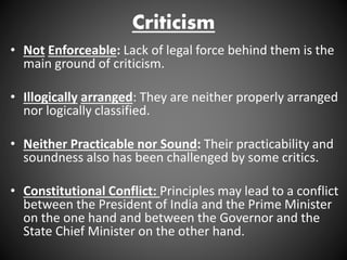 Directive principles of state policy | PPTX