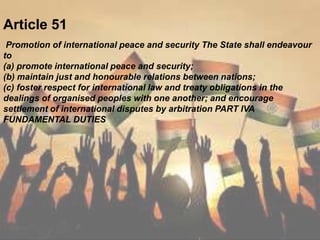 Directive principles of state policy | PPT