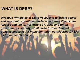 Directive principles of state policy | PPT