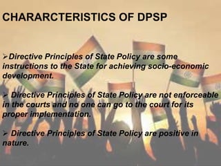 Directive principles of state policy | PPT