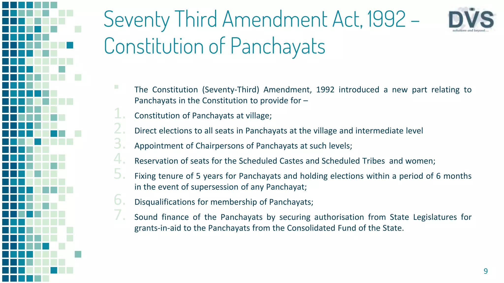Directive principles of state policy part ii | PPT