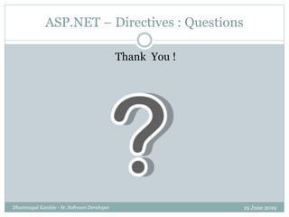 ASP.NET - Directives | PPT