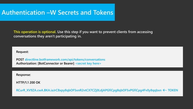 DirectLineAPI - Xamarin.Forms App and Bot Framework Integration | PPT | Free Download