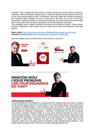 Direct line case study | DOC
